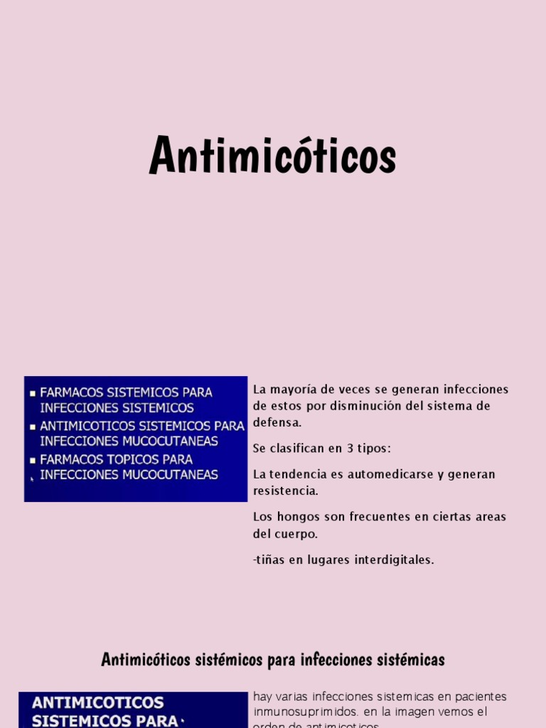 Antimicoticos | PDF