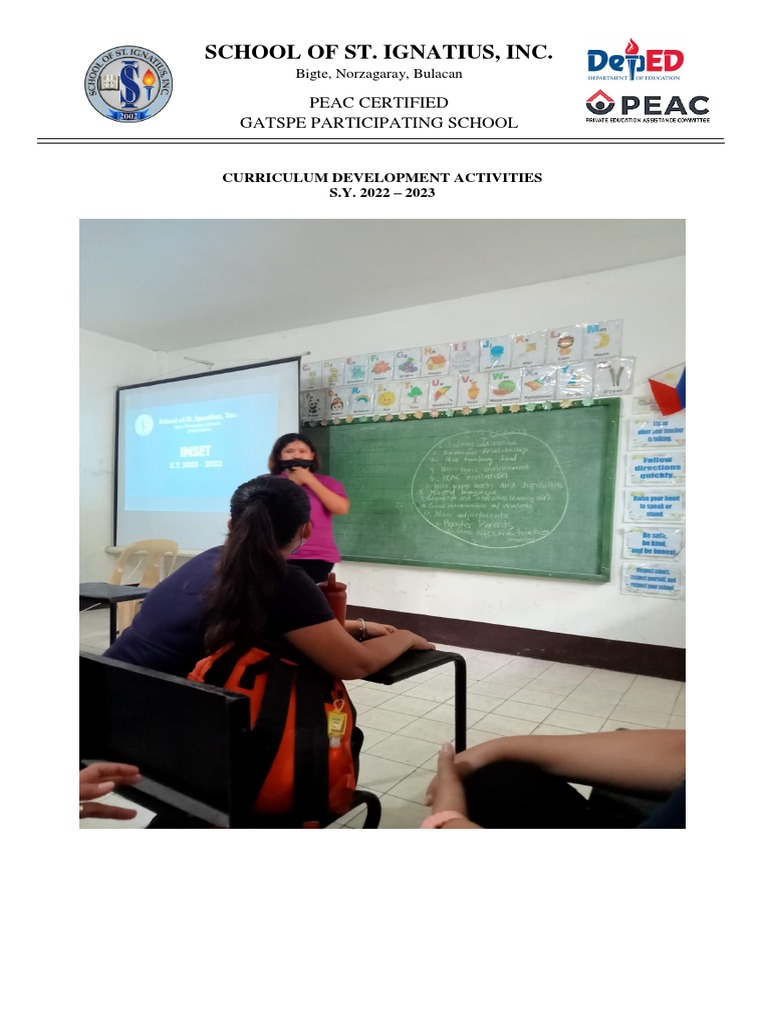 Curriculum Development at St. Ignatius | PDF | Wellness