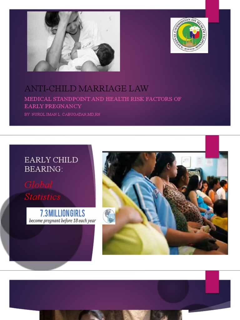 Early Marriage Health Risk | PDF | Pregnancy | Adolescence