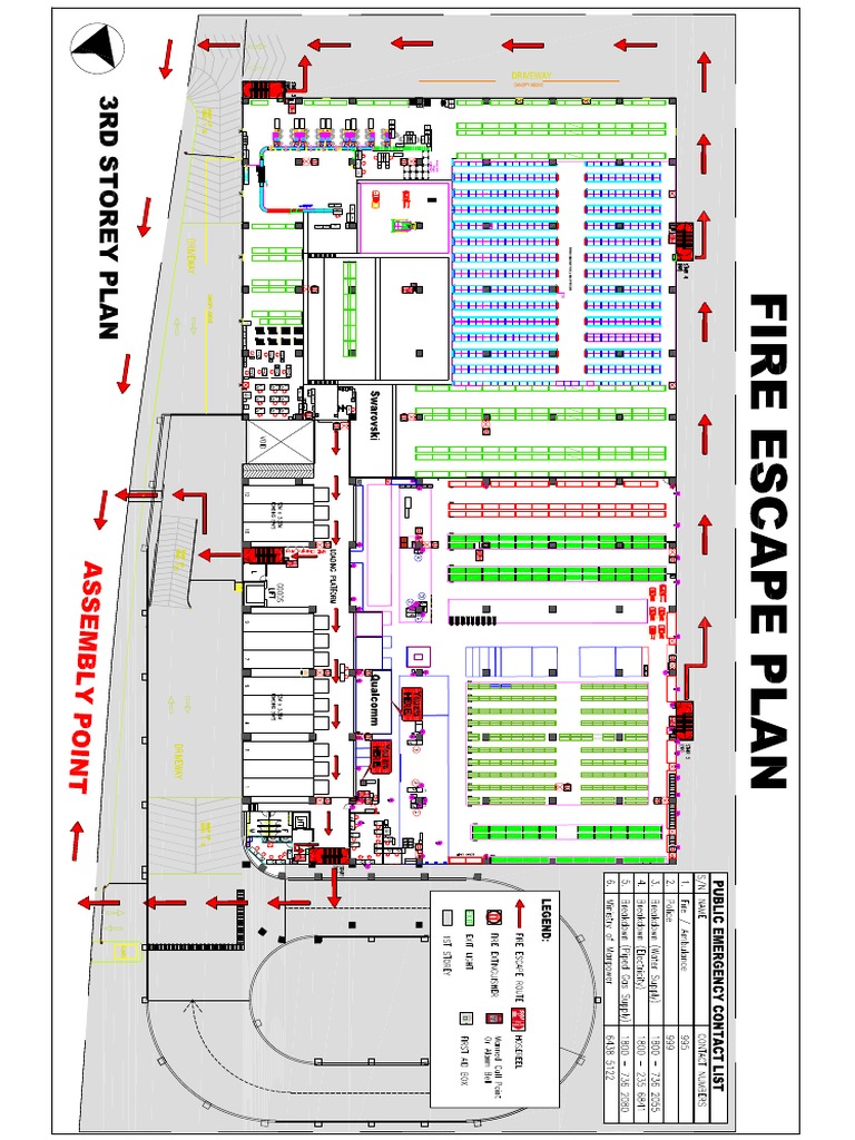 Fire Escape Plan | PDF