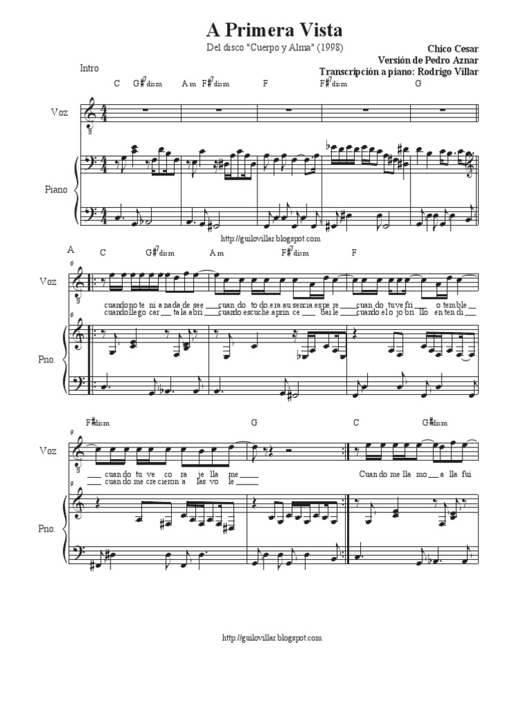 A Primera Vista | PDF