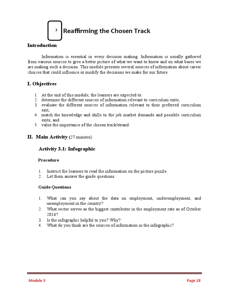 CGP Module 3 | PDF | Mediation | Employment