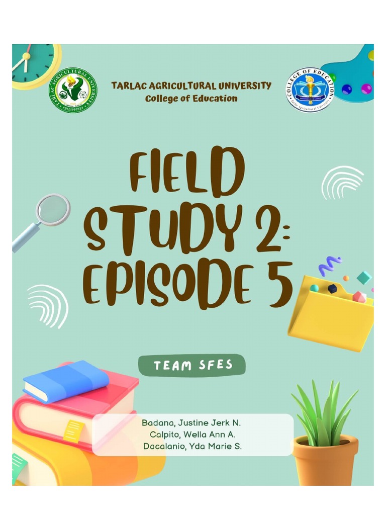 FS 2 Learning Episode 5 | PDF | Learning | Classroom