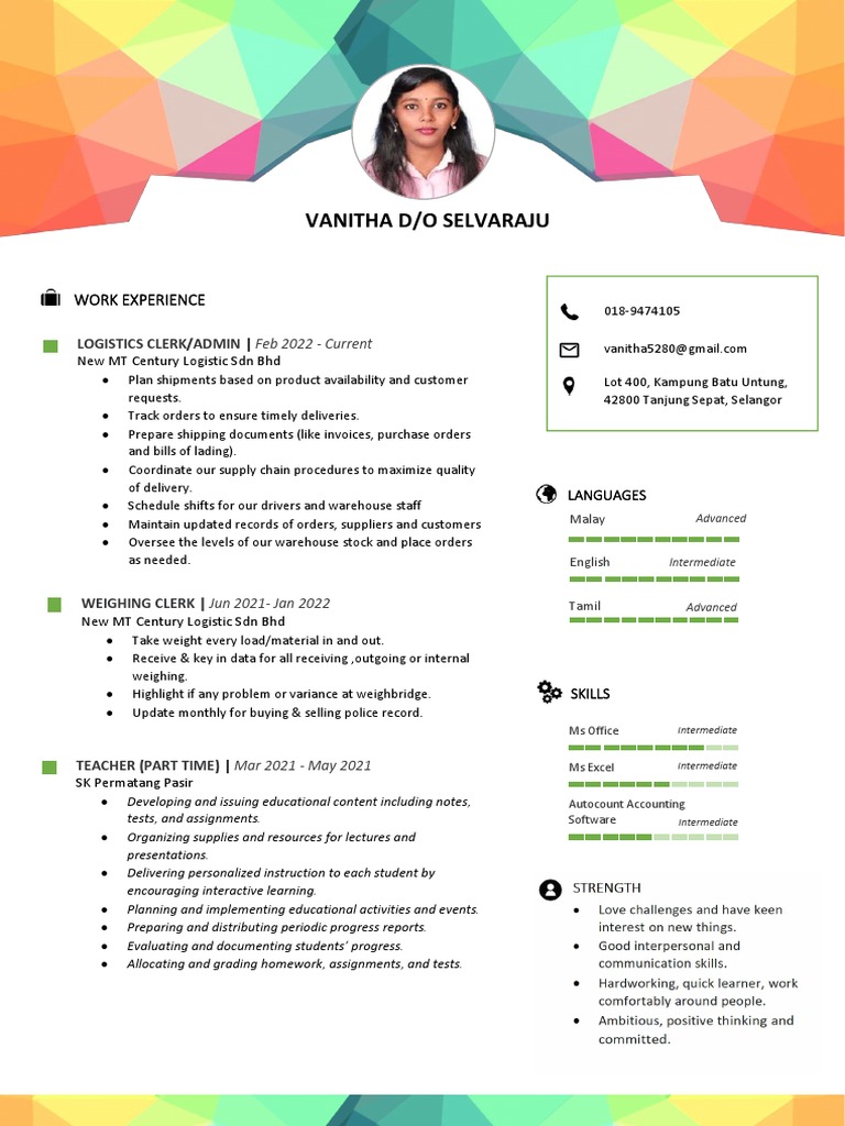 Vanitha Pdf Logistics Supply Chain