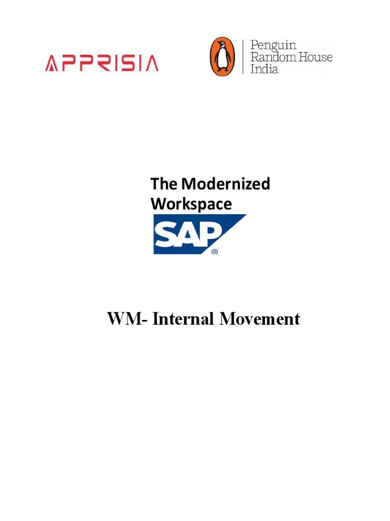 WM - Internal Movement | PDF | Warehouse | Computing
