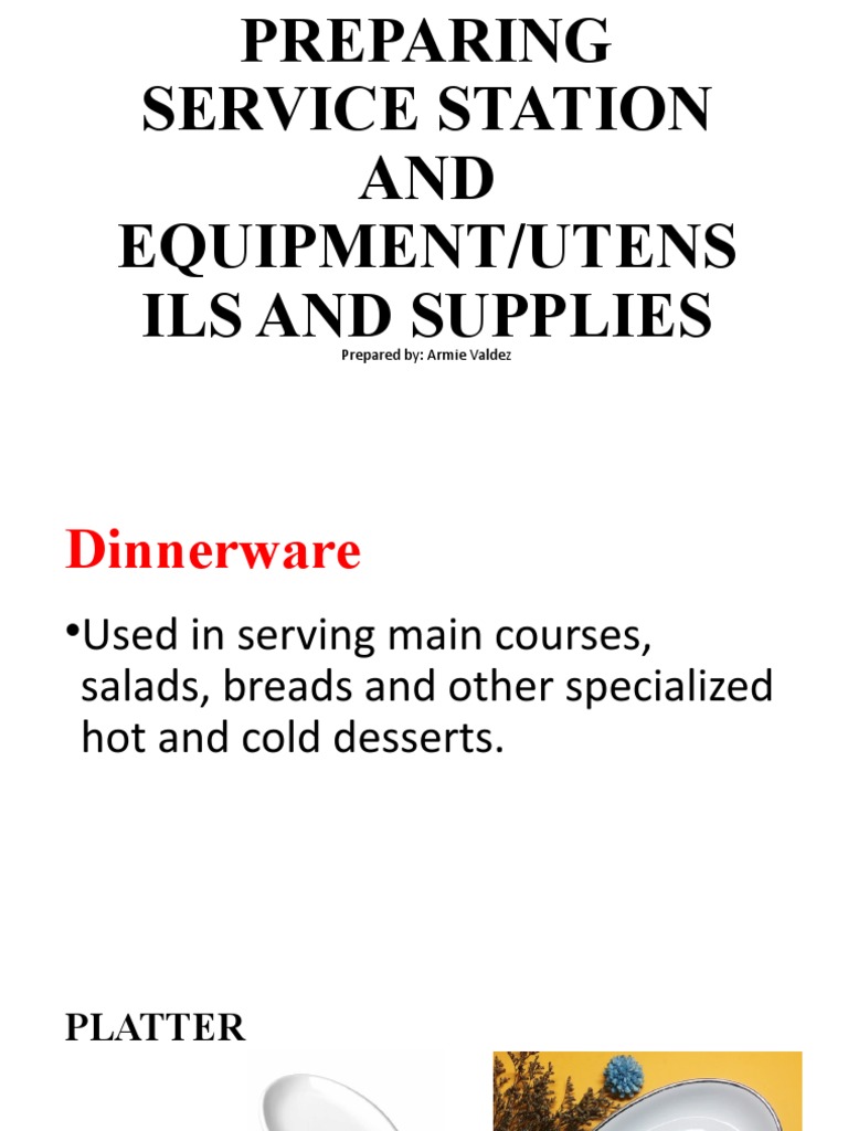 Service Station Equipment Essentials | PDF