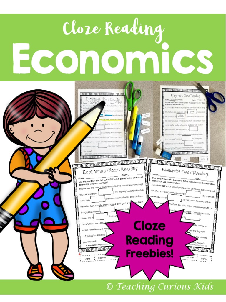 Economics Cloze Reading Passages-1 | PDF | Money | Economies