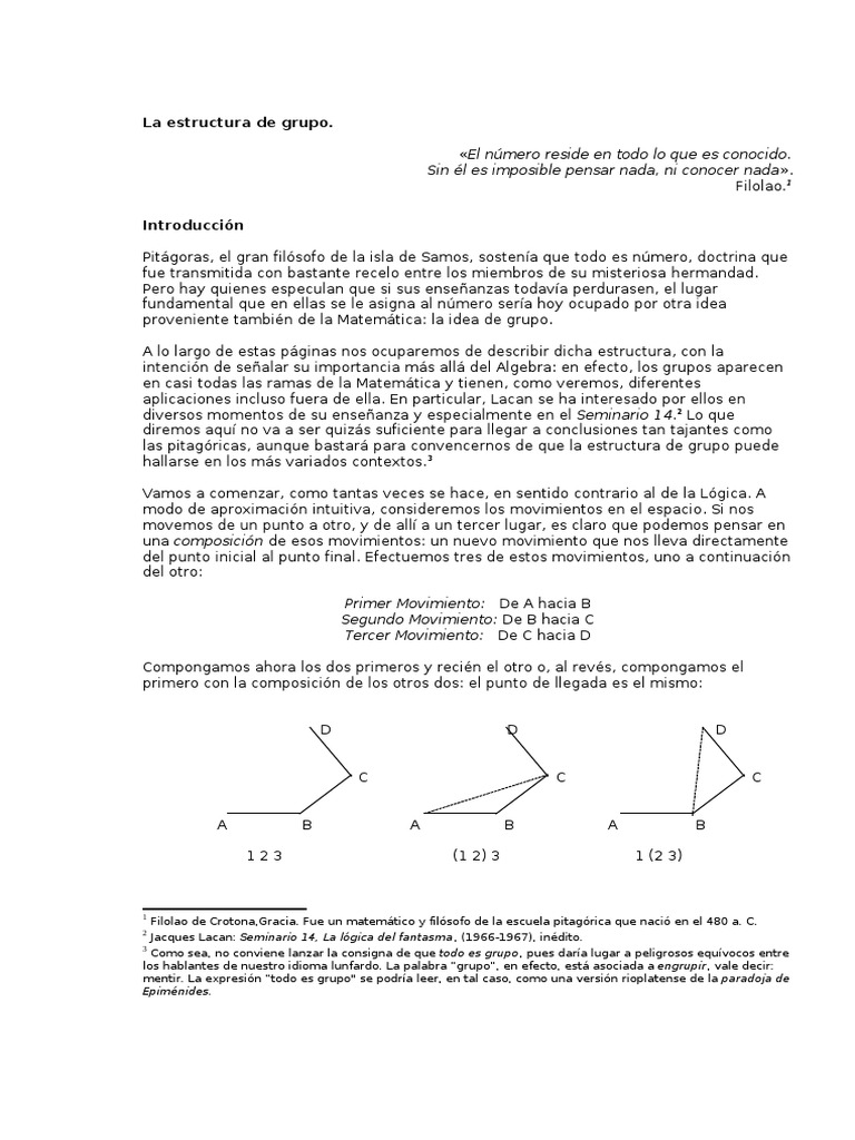Grupos - Pablo Amster | PDF | Grupo (Matemáticas) | Conjunto (Matemáticas)