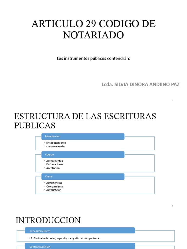 Estructura de Escrituras Públicas | PDF | Ley común | Justicia