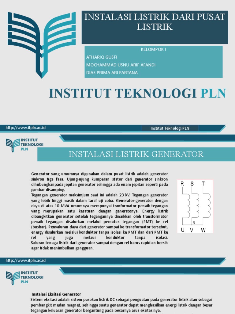 Instalasi Listrik untuk Pusat Listrik | PDF