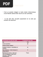 Contrôle Qualité Du Lait UHT | PDF | Lait | Acide