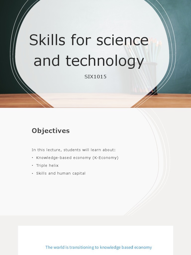 Lect 5 Six1015 Pdf Knowledge Economy Production And Manufacturing 