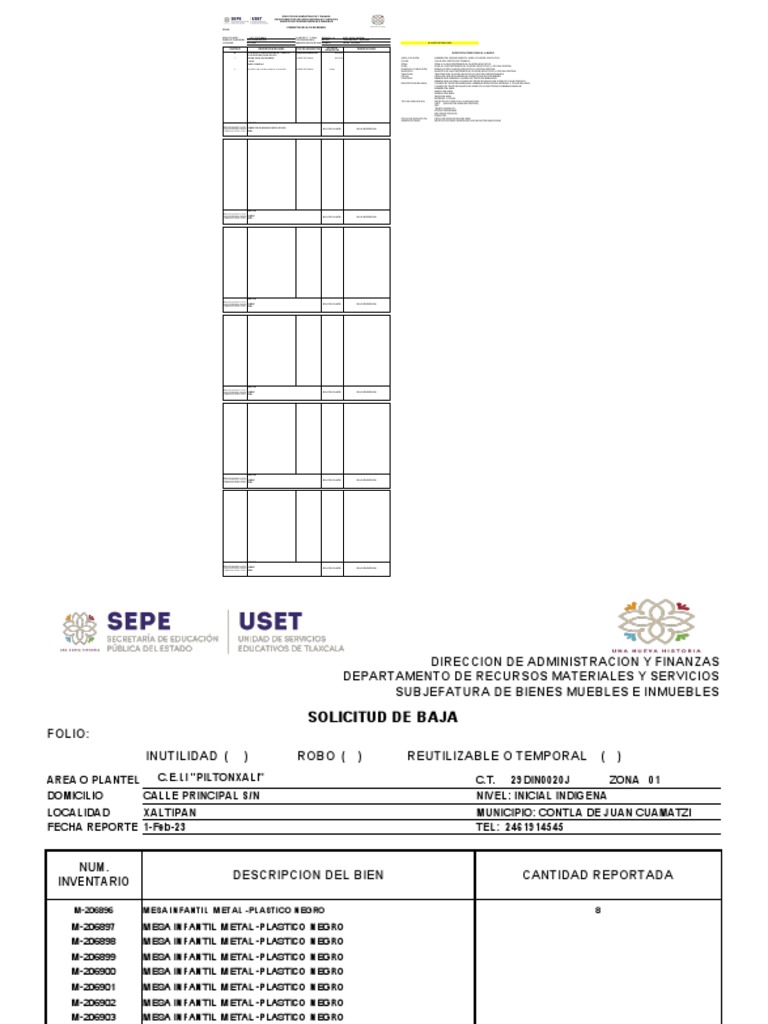 84 Formatos Inventarios 2021 | PDF