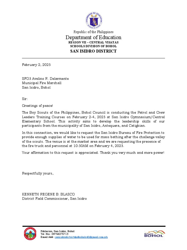 Letter Request | PDF