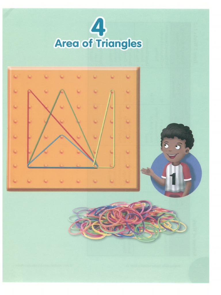 Shaping Maths Coursebook 5A - 4 Area of Triangles | PDF