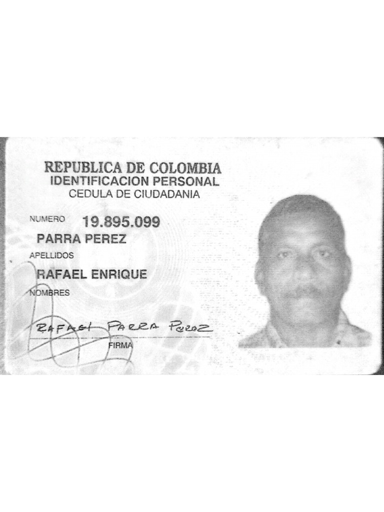 Cedula Rafa | PDF