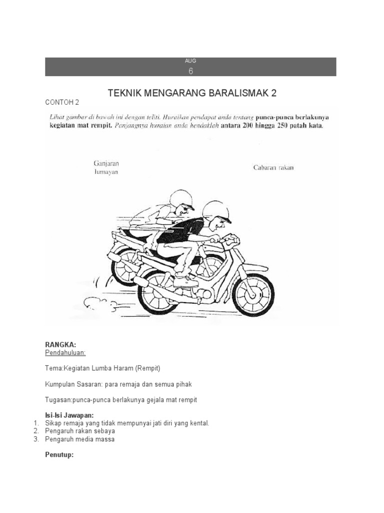 Rangka Karangan Mantap | PDF