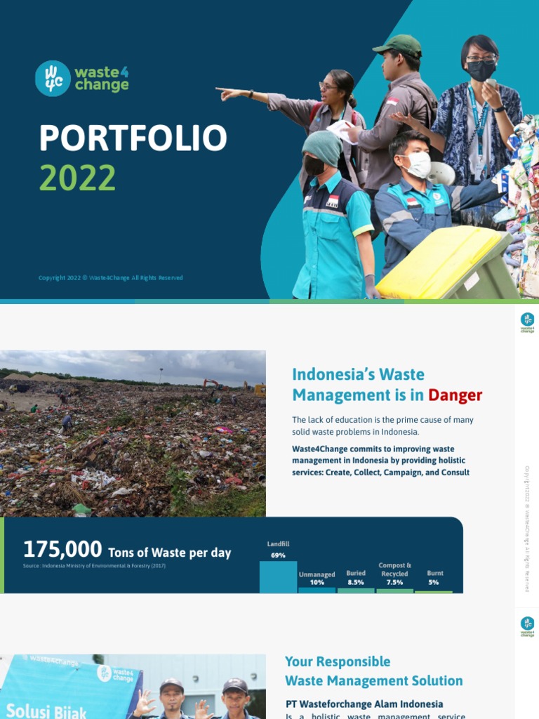 Portfolio Waste4Change | PDF | Waste Management | Waste