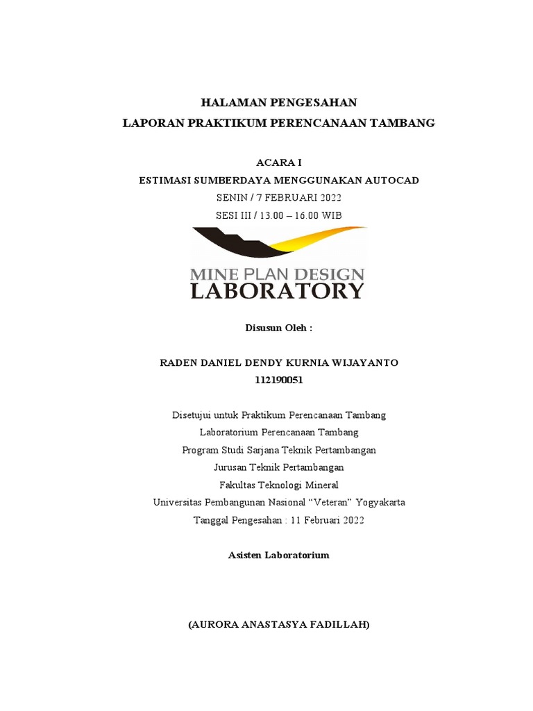 Lembar Pengesahan MPD Dendy | PDF | Teknologi & Rekayasa