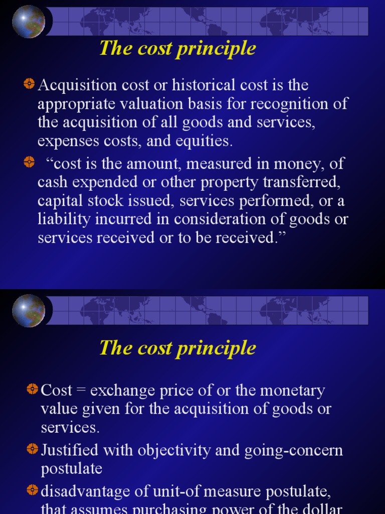 The Structure of Accounting Theory-6 | PDF | Expense | Cost