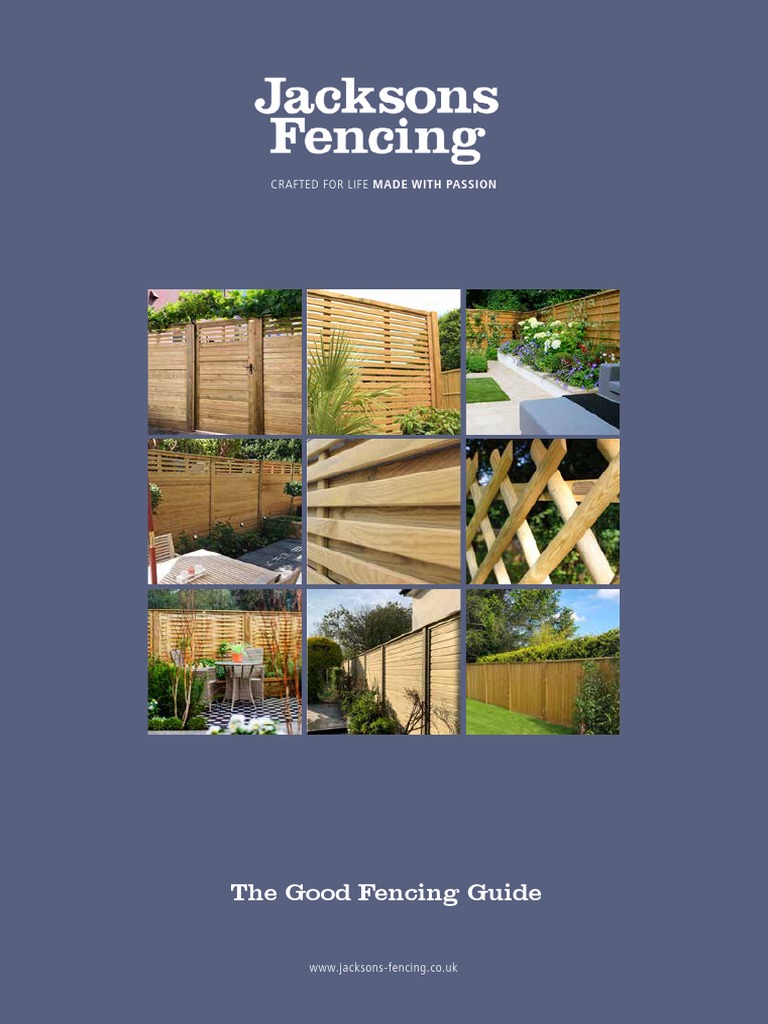 Good Fencing Guide 2018 | PDF | Forest Stewardship Council | Lumber