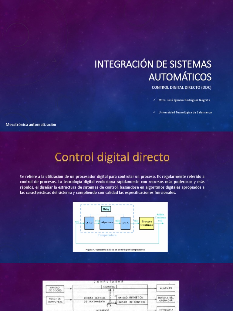 Control Digital Directo en Sistemas Automáticos | PDF | Ingeniería ...