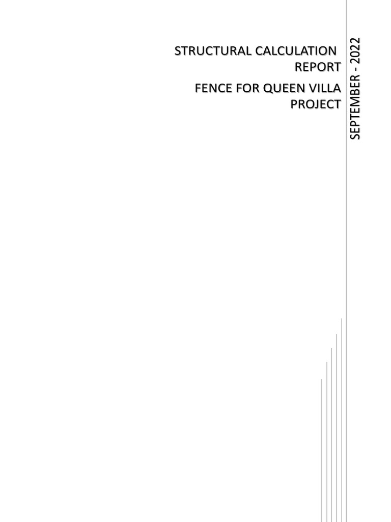 Calculation Report For FEN QV | PDF | Beam (Structure) | Bending