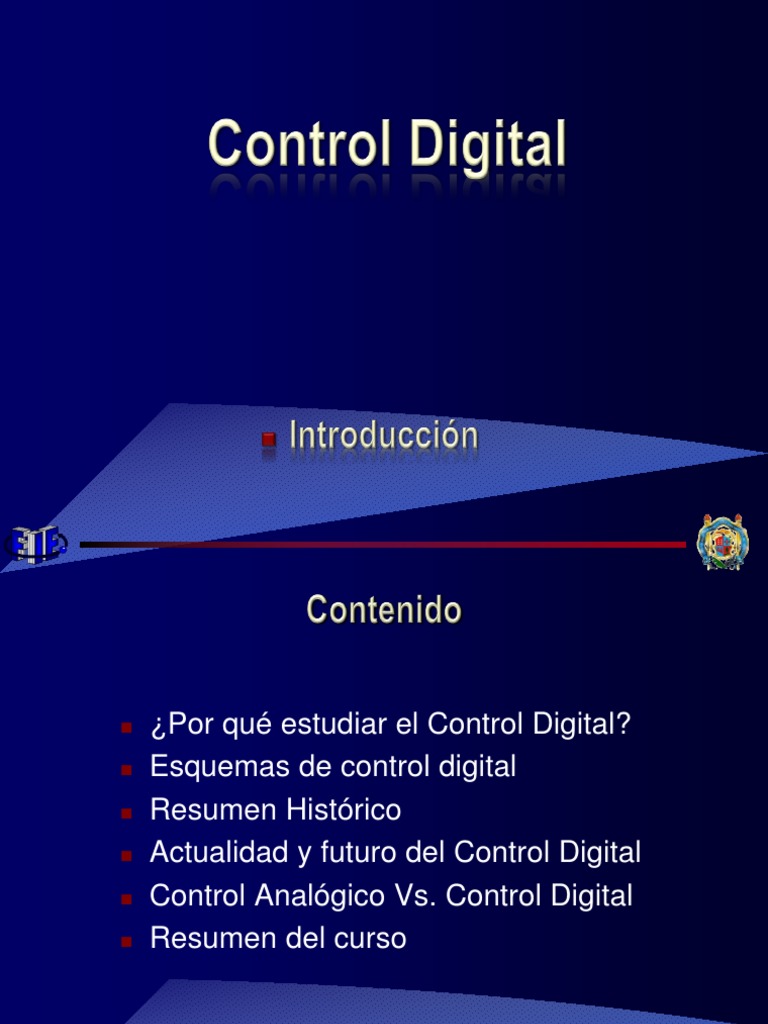 Control - Digital - Directo Presentación 2 | PDF | Señal analoga ...