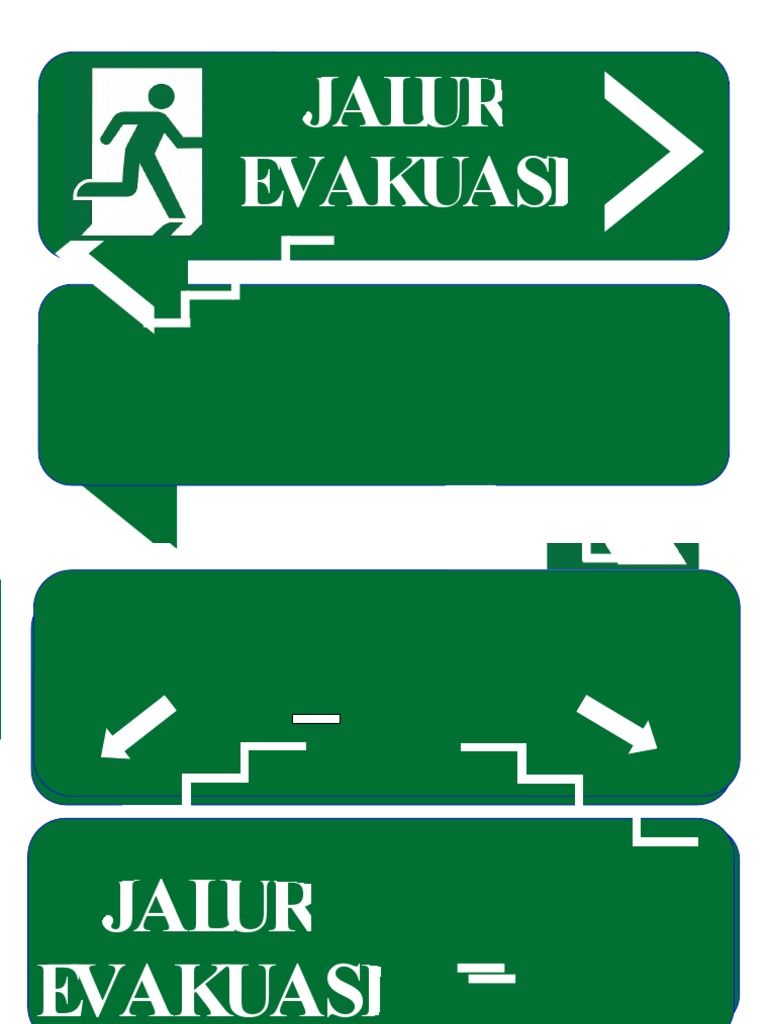 A4 Jalur-Evakuasi | PDF