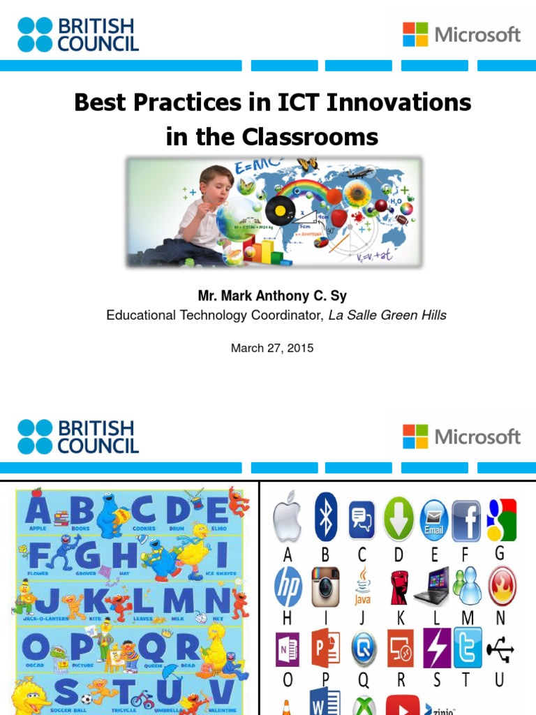 Best Practices in Ict Innovations in The Classrooms | PDF | Educational ...