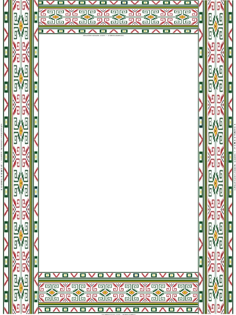 Borde de Pagina Maya | PDF