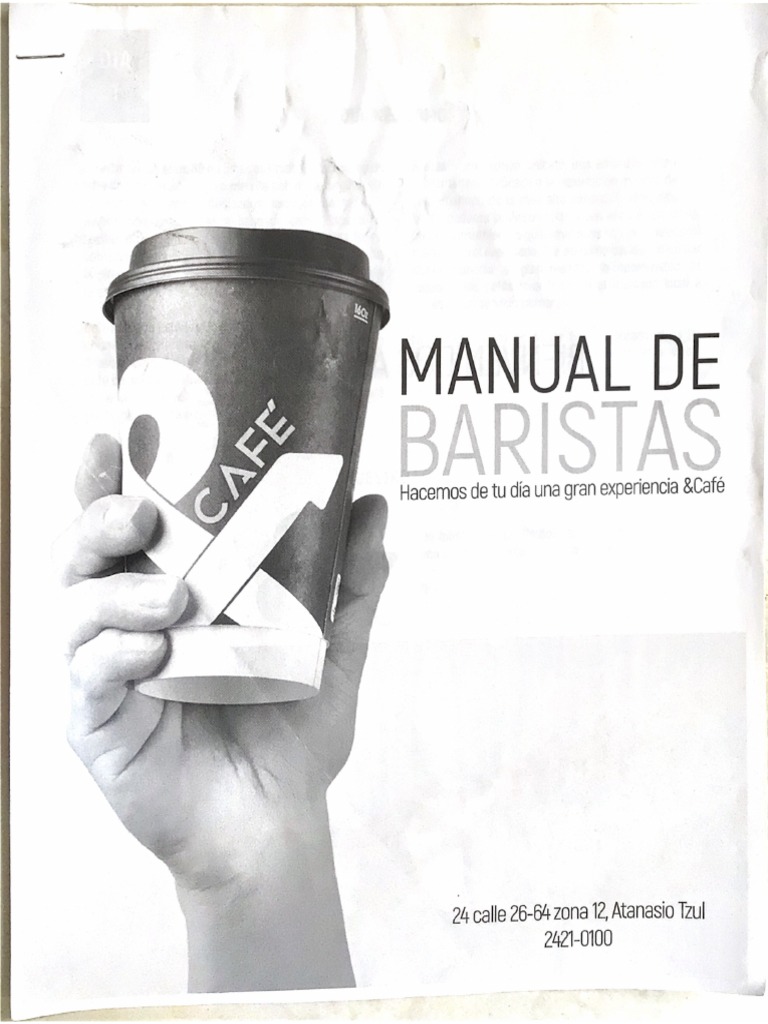 Manual de Café y Normas de Baristas | PDF | café | Gusto