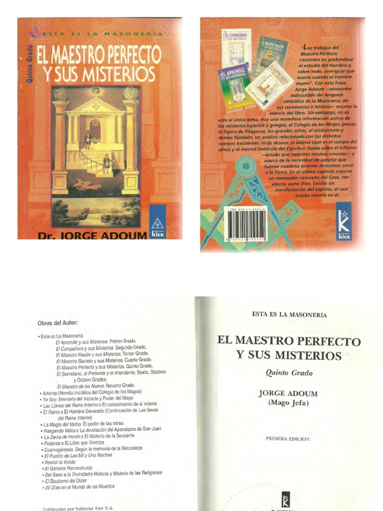 Adoum, Jorge - (Grado 05) L Maestro Perfecto | PDF