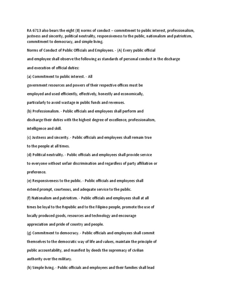 Norms of Conduct | PDF | Applied Ethics | Economies