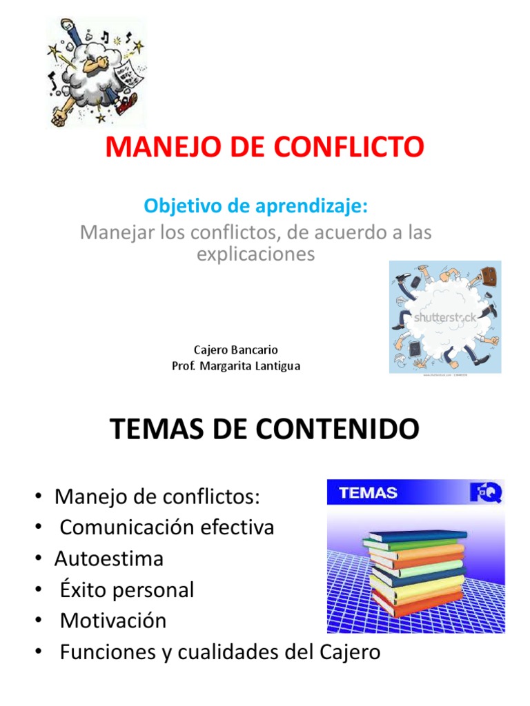 Guia No. 2 Manejo de Conflictos | PDF | Conflicto (proceso) | Sicología