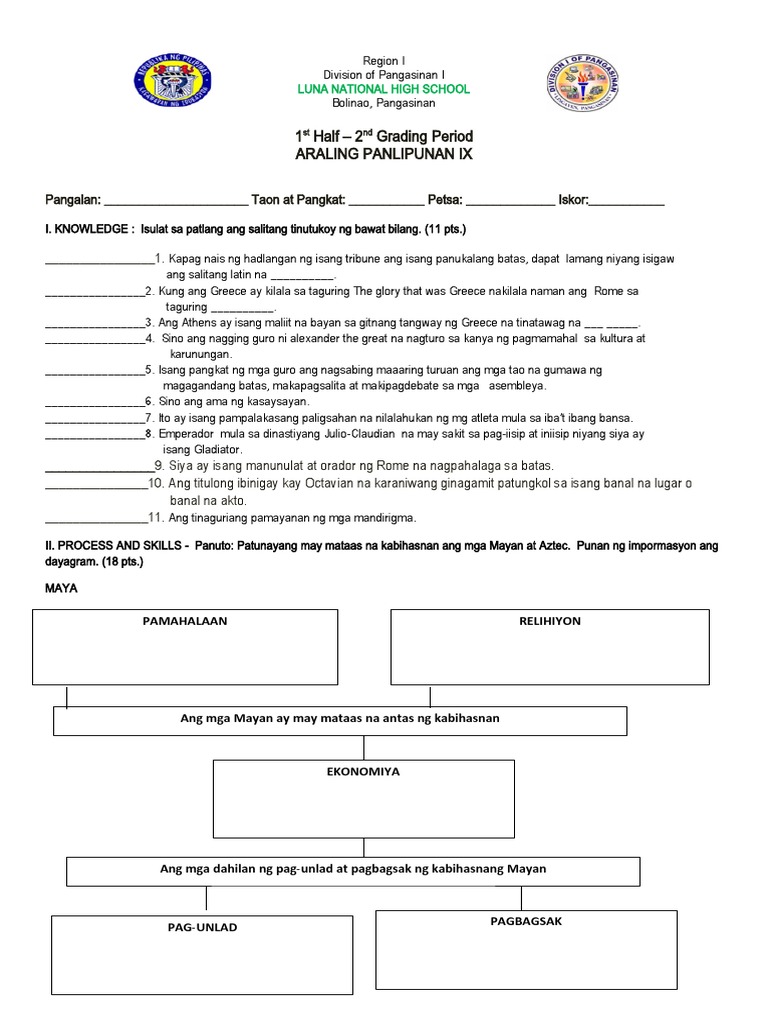 1st Half-2nd quarter-APAN | PDF