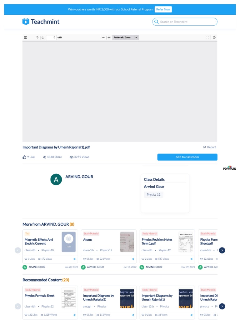 WWW Teachmint Com Tfile Studymaterial Class-6th Physics12 Importantdiagramsbyumeshrajoria1pdf ...