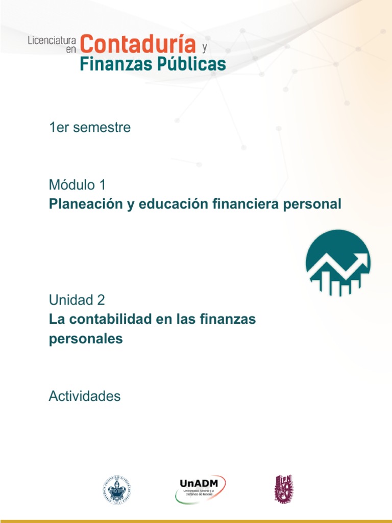 Contabilidad personal: ingresos, egresos y estados financieros | PDF ...