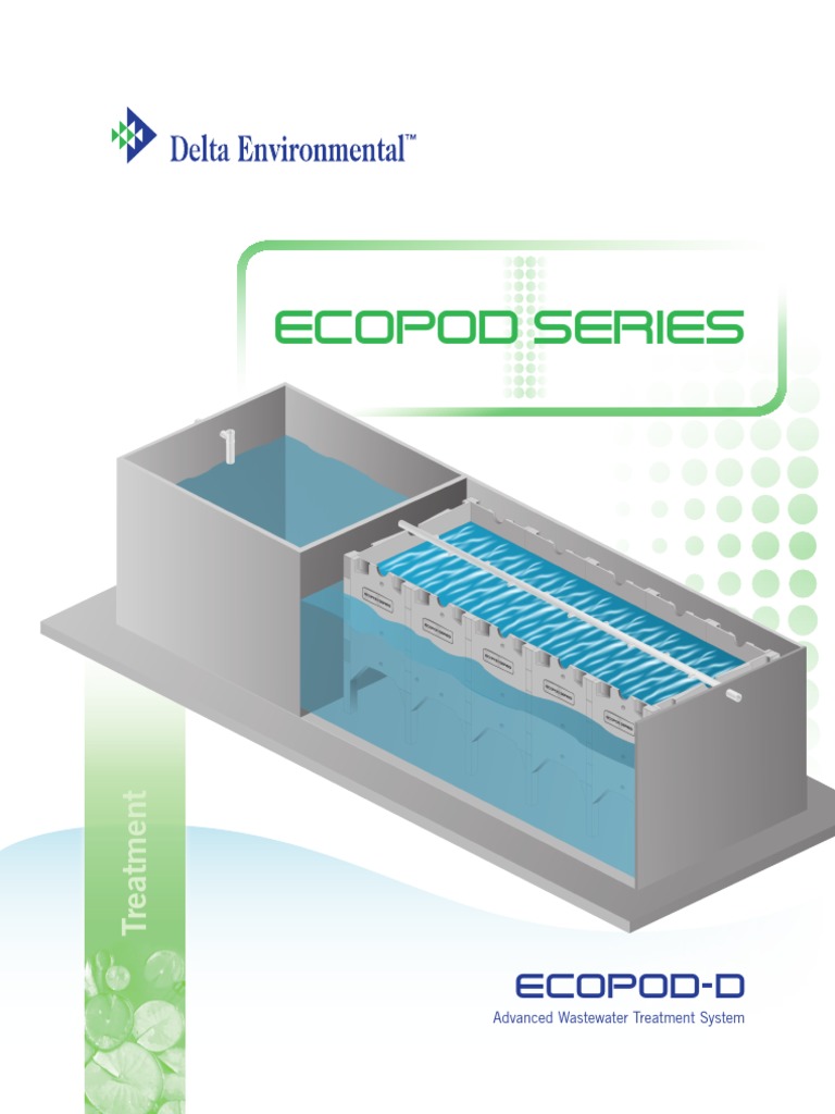 Ecopod-D Brochure - K4522 | PDF | Sewage Treatment | Water Supply