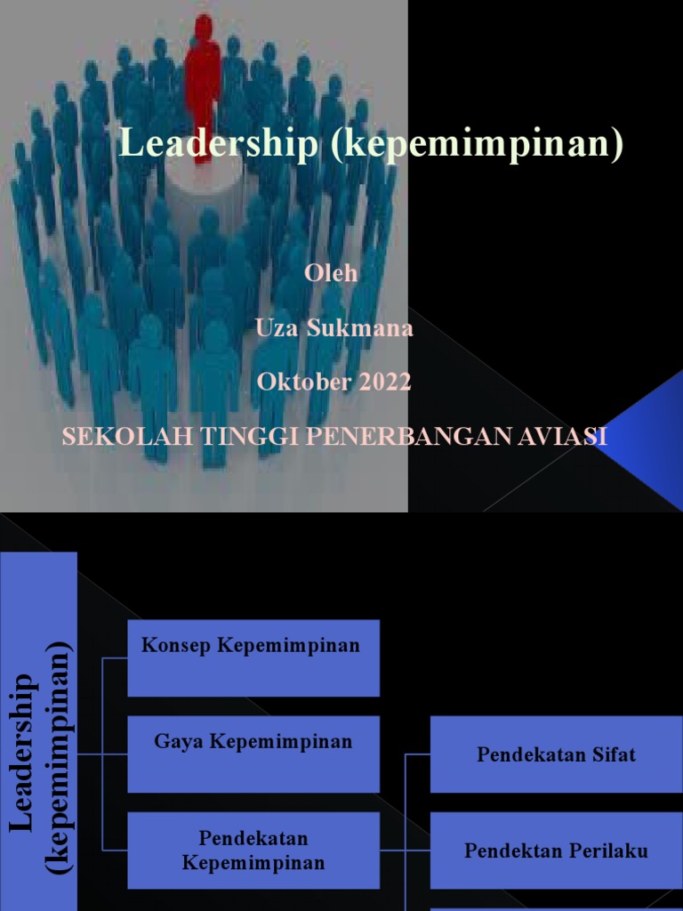 Leadership (Konsep Dan Gaya) | PDF | Karier & Perkembangan ...