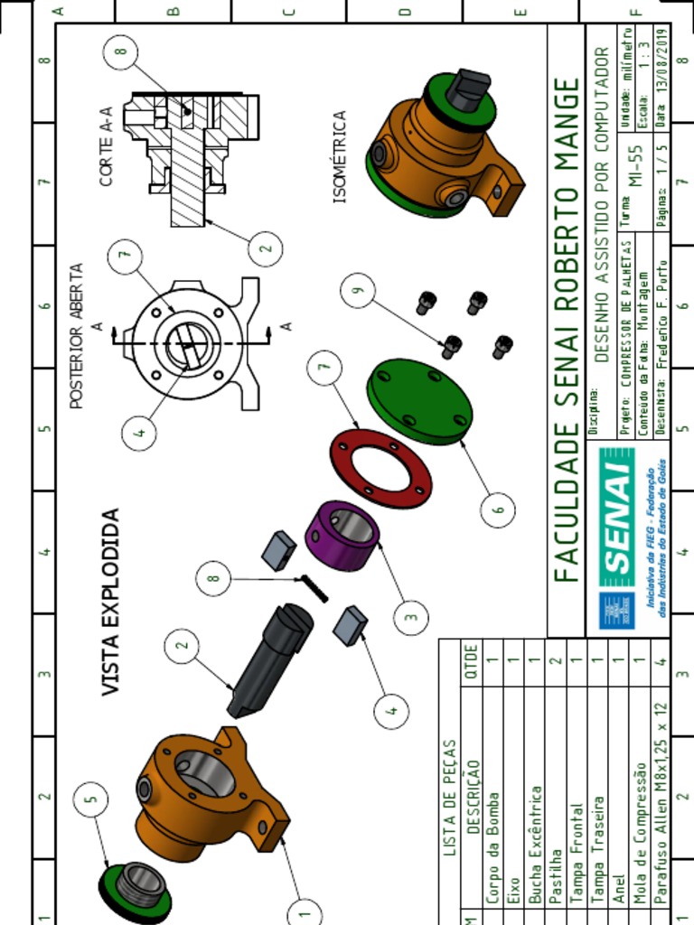 Conjunto Compressor de Palhetas | PDF