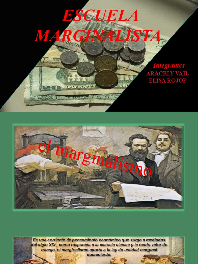 Exposicion Marginalismo | PDF | Ciencias económicas | Economias