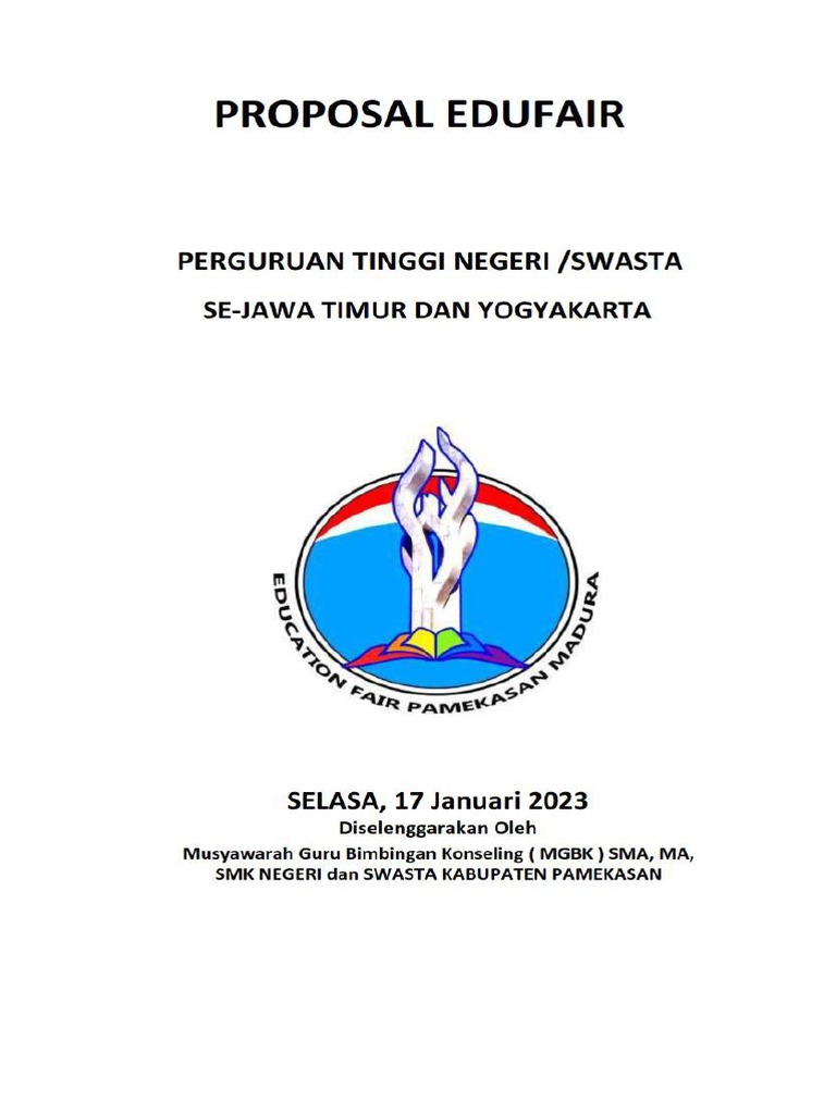 Proposal Edufair Untuk Kampus | PDF