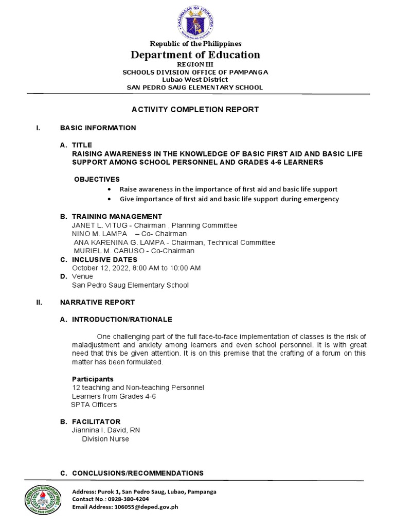 Acr Inset Mental Health Grade 4 6 | PDF | Health Care