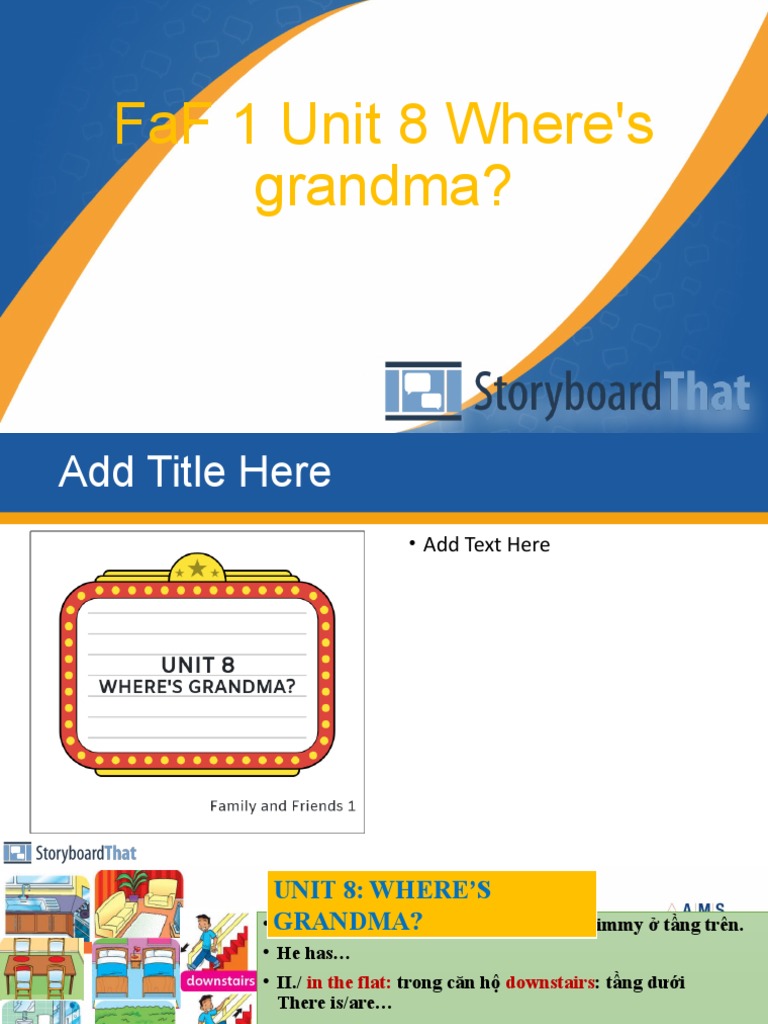 Faf 1 Unit 8 Where S Grandma | PDF