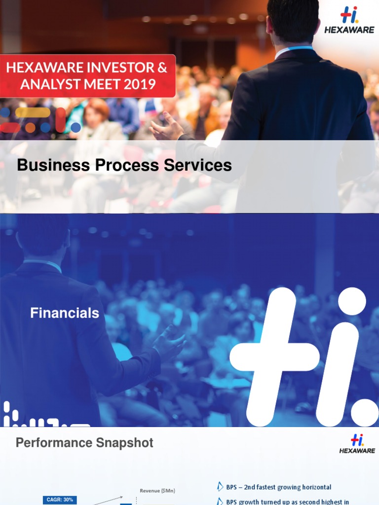 Bps Analyst Meet Presentation Sept 2019 Final | PDF | Outsourcing | Banks