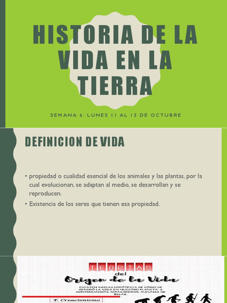 Historia De La Vida En La Tierra Pdf