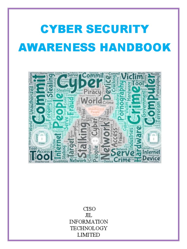 Cyber Security Awareness Handbook | PDF | Malware | Ransomware