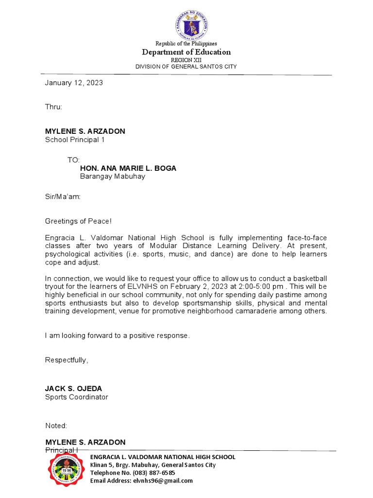 Letter-for-Basketball-Tryout 2.2 | PDF