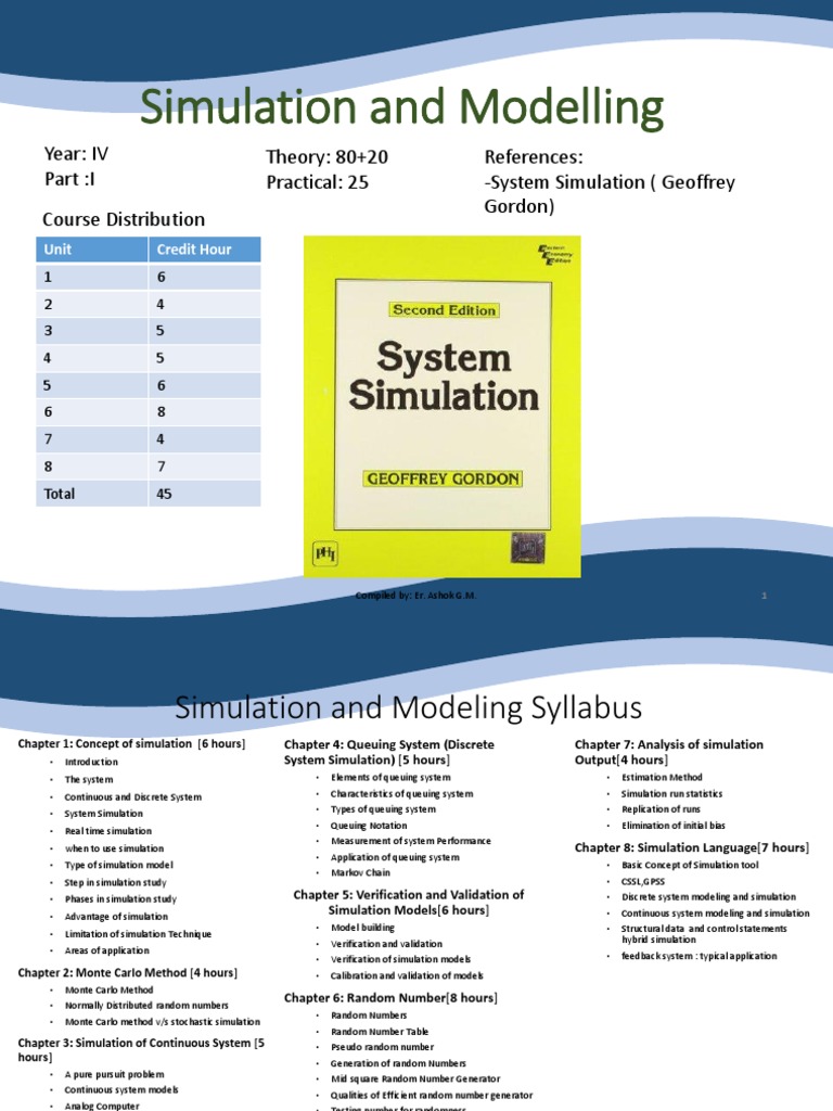 1.concept of Simulation | Download Free PDF | Simulation | Conceptual Model